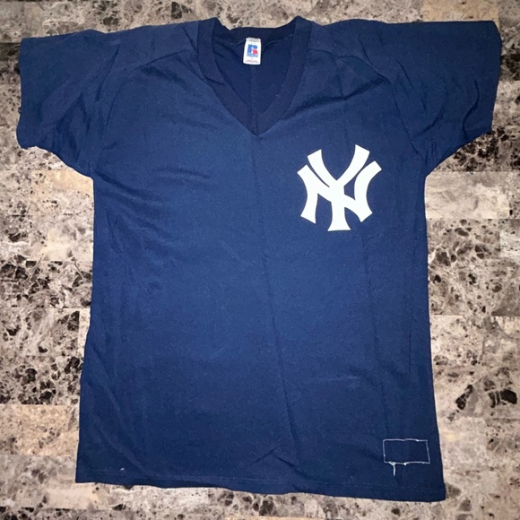 Russell Athletic | Shirts | Vintage Russel Yankees Jersey | Poshmark